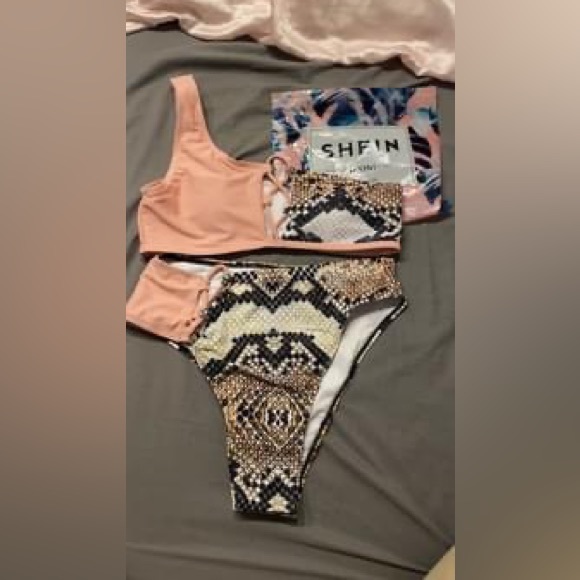 SHEIN | Swim | Shein Snakeskin Bikini Swimsuit | Poshmark